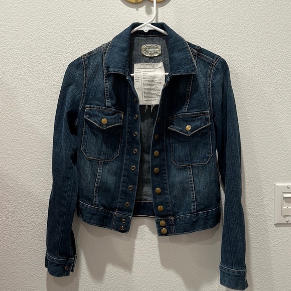 Current/Elliott | Jackets & Coats | Currentelliott The Snap Denim ...
